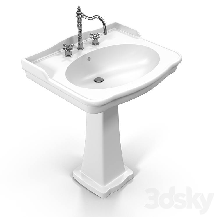 Belbagno Boheme - Wash basin - 3D model