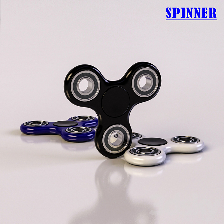 Spinner - Toy - 3D model