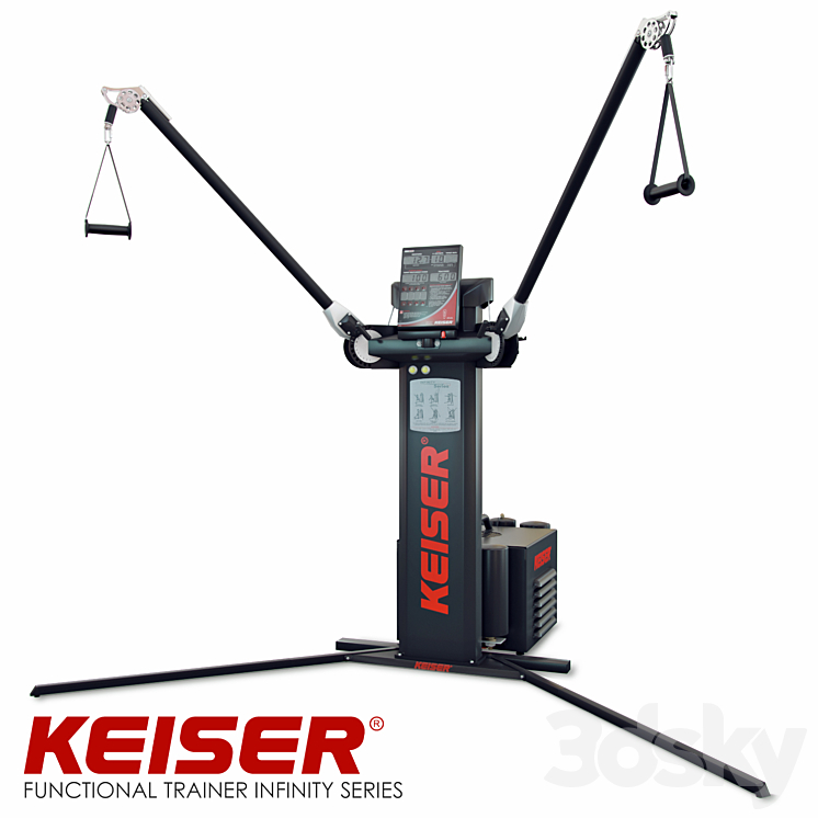 Keiser functional trainer - Sports - 3D model