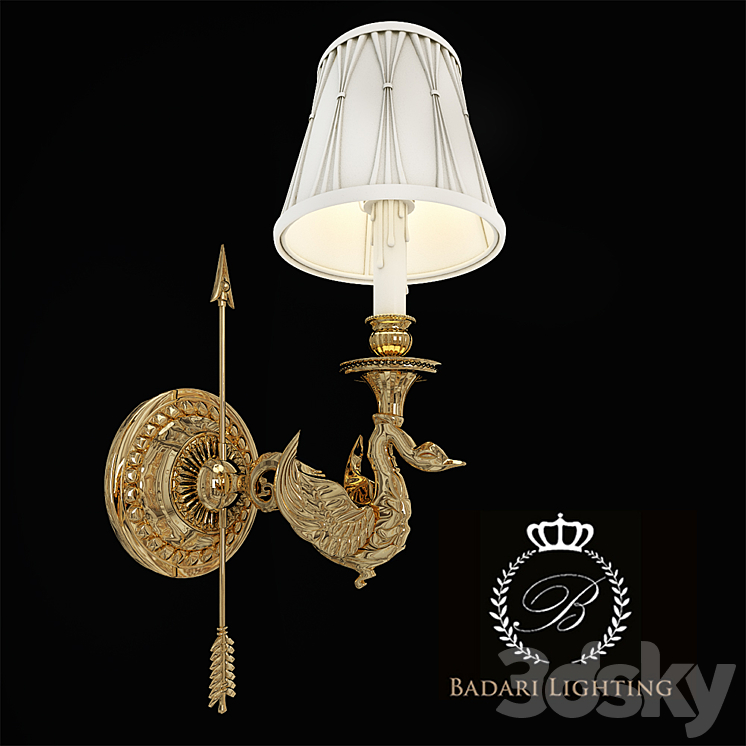 Badari Lighting - Wall light - 3D model