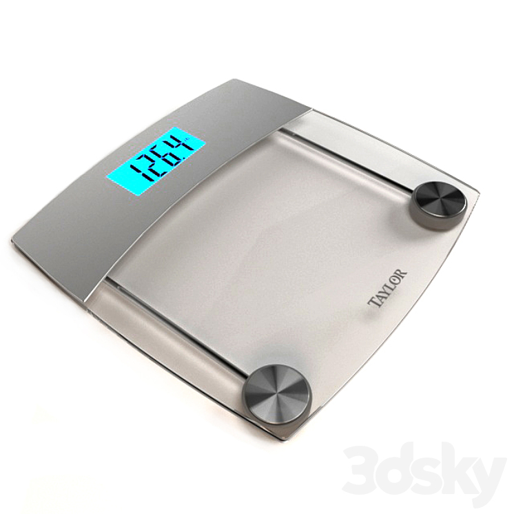 Taylor scales / Taylor floor scales - Household appliance - 3D model