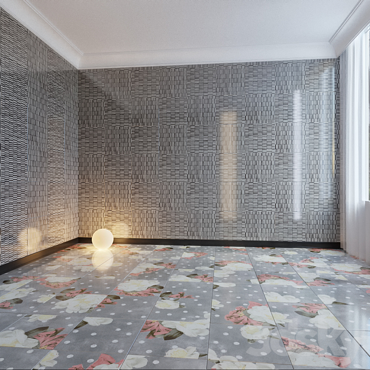 PERONDA MUSEUM MARGUERITE - Tile - 3D model