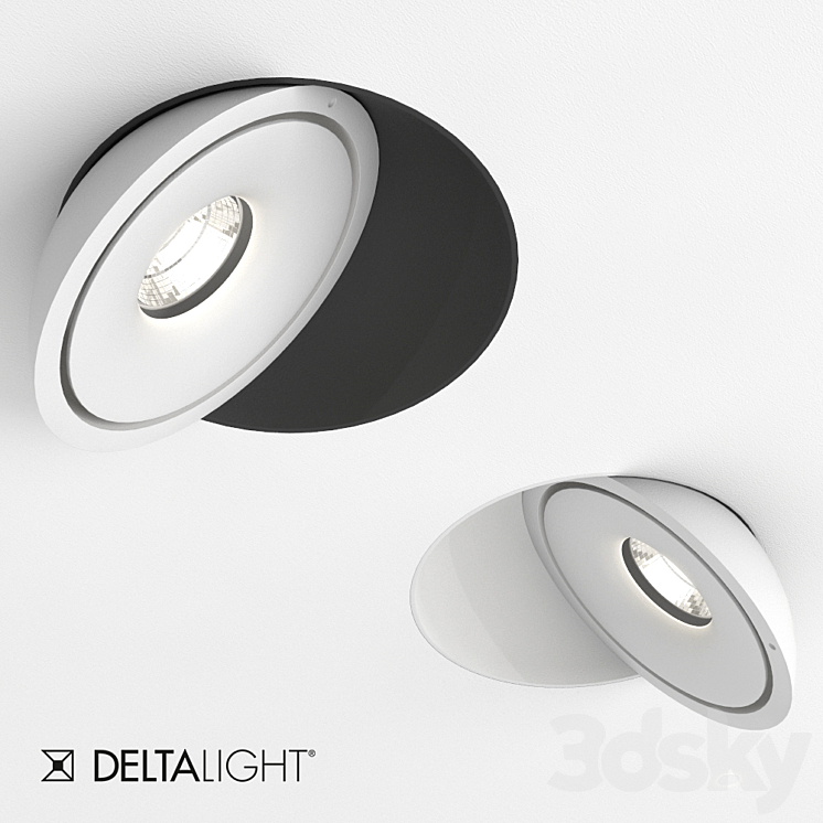 Delta Light TWEETER TRIMLESS - Spot light - 3D model