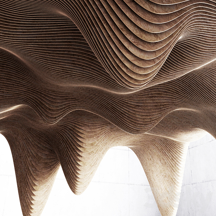 Parametric decor holl / Parametric decor hall - Other decorative ...