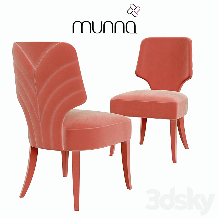 Munna Melody Chair - Chair - 3D model