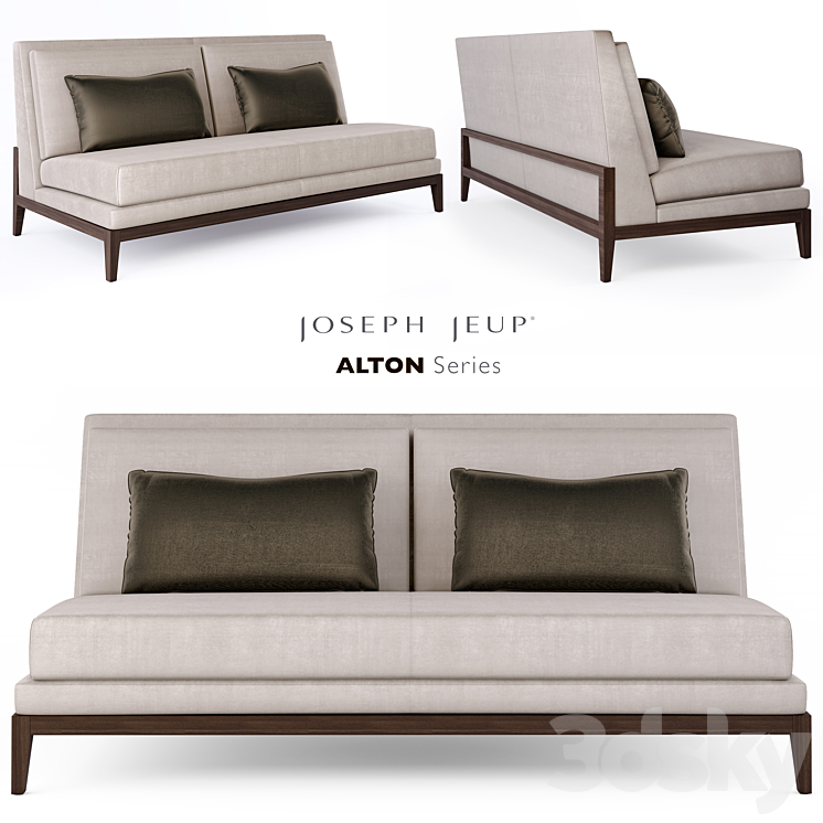 Joseph Jeup, Alton Sofa - Sofa - 3D model