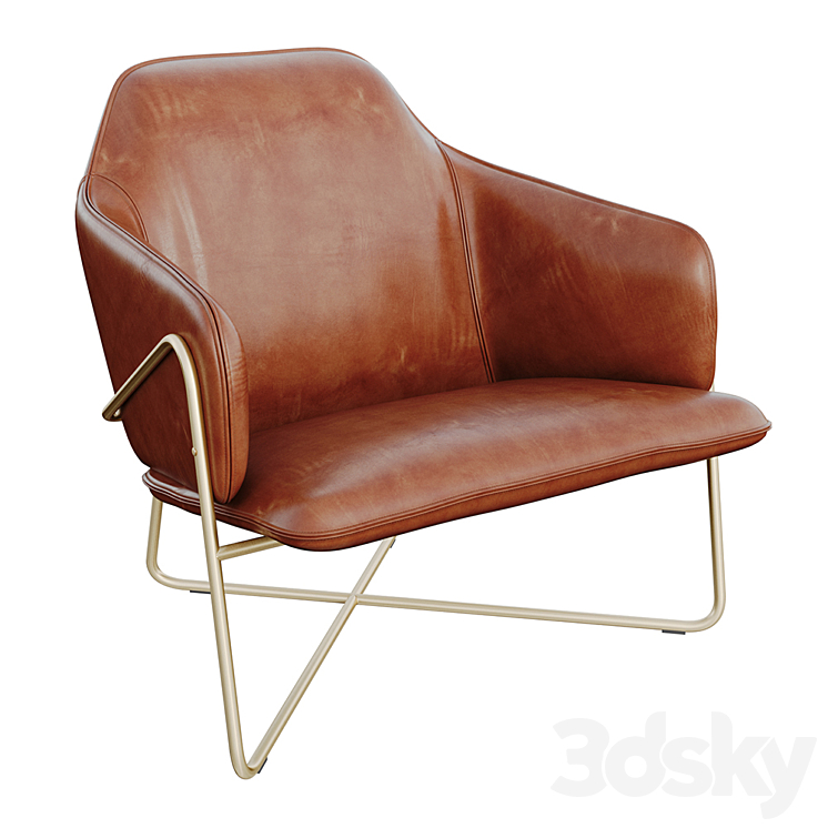 Made Stanley Accent chair - Arm chair - 3D model