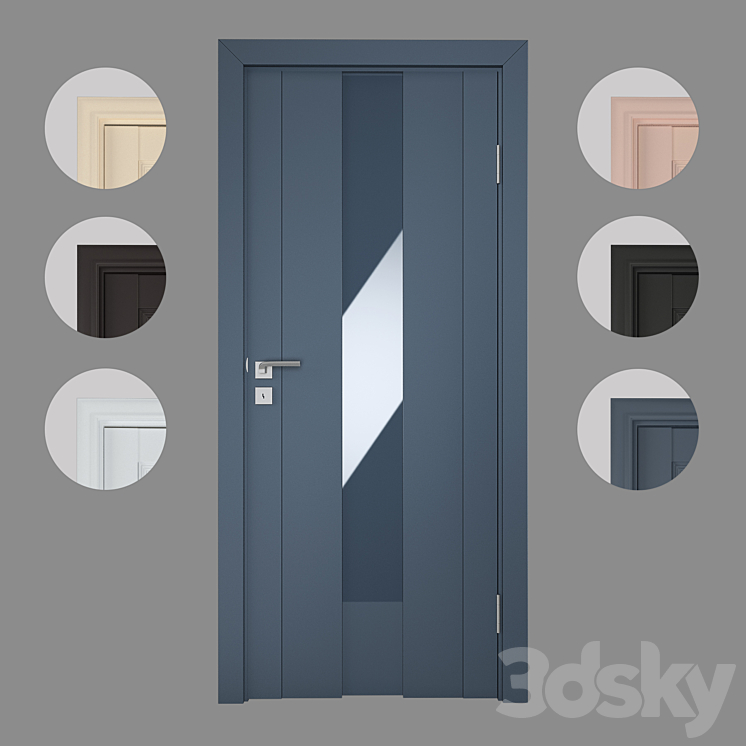 Door U89 ProfilDoors - Doors - 3D model