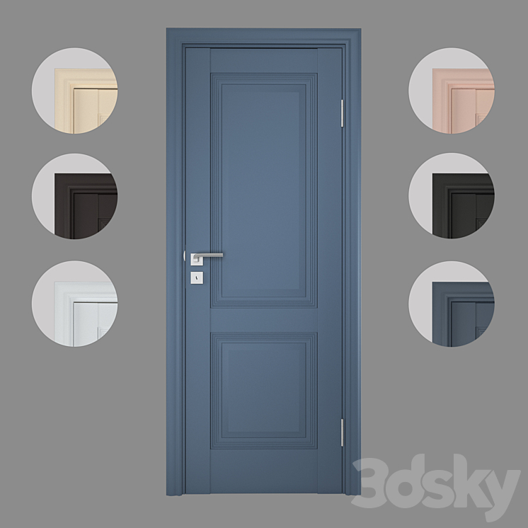 Door U80 ProfilDoors - Doors - 3D model