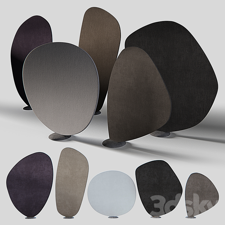 offecct wind dividers - Other decorative objects - 3D model