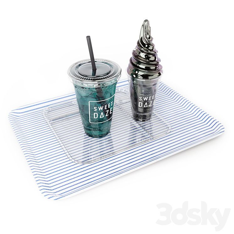 Sweet Daze - Food and drinks - 3D model