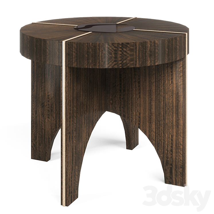 Table Commodore End Table Caracole - Table - 3D model