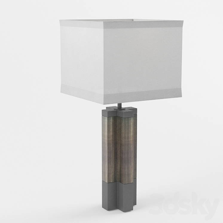 Table Lamp Cross Marmo - Table lamp - 3D model