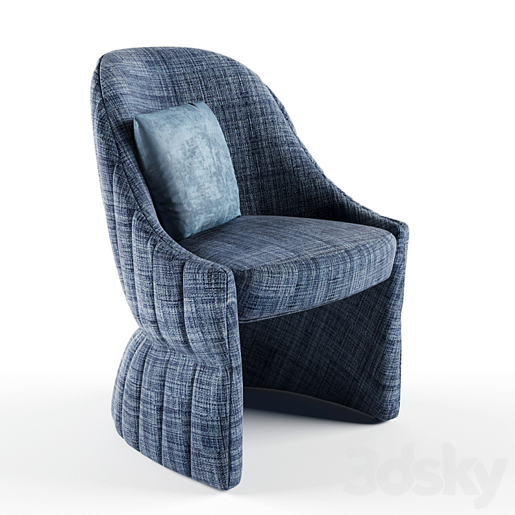 Tracey ARMCHAIR Visionnaire - Arm chair - 3D model