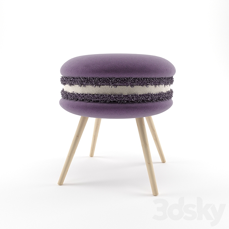 Macaroon chair - Chair - 3D model