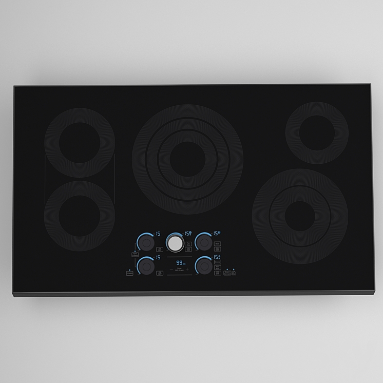 Cooktopsam - Kitchen appliance - 3D model