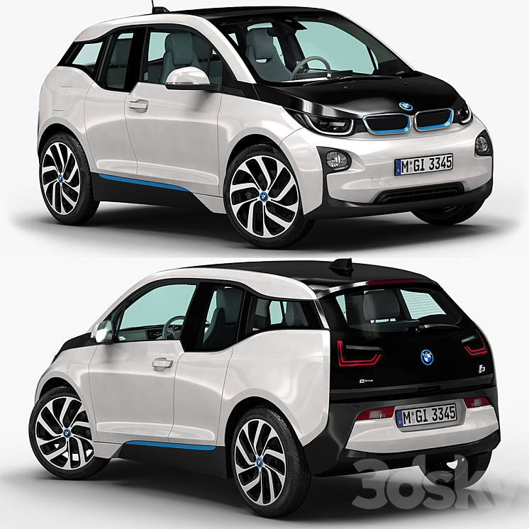 BMW i3 - Ground Transport - 3D model