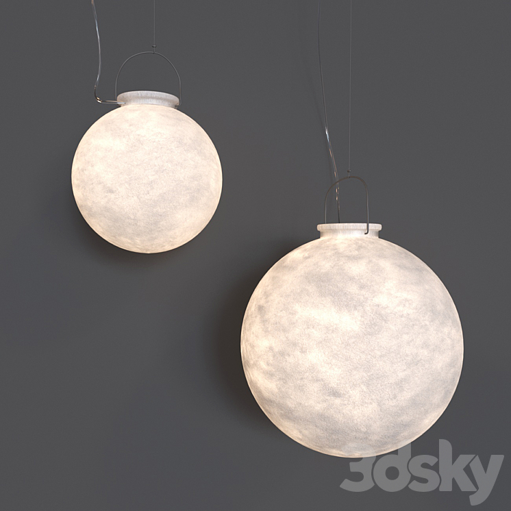 Luna out - Street lighting - 3D model