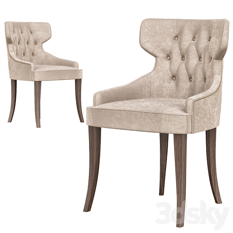 Maori Dining Chair By Brabbu - Chair - 3D model