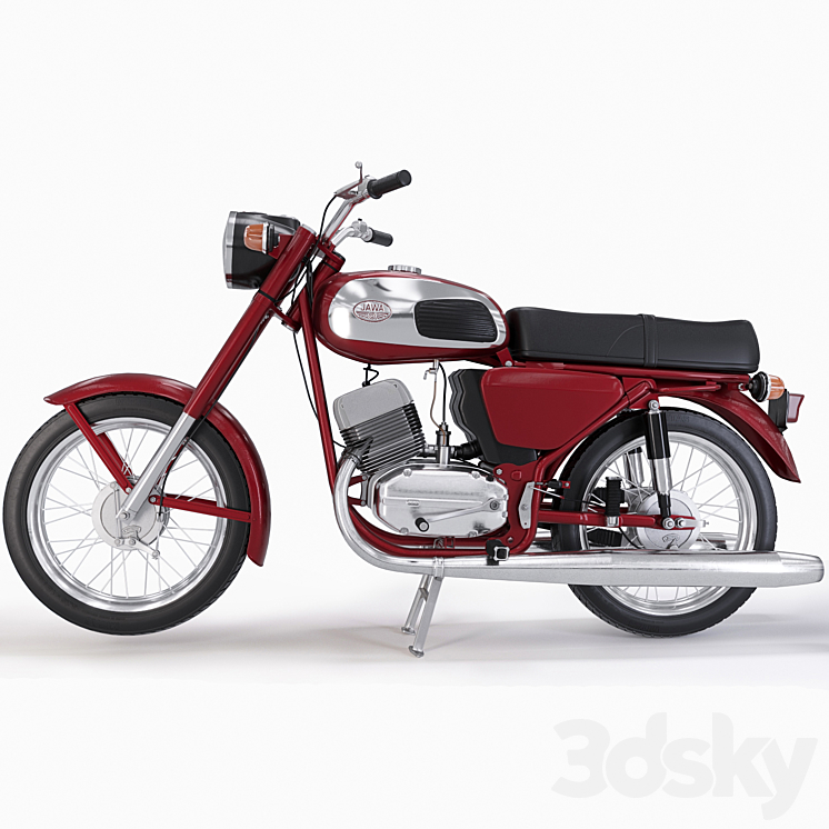 Jawa 634_01 - Ground Transport - 3D model