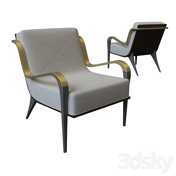 Armchair - Arm chair - 3D model