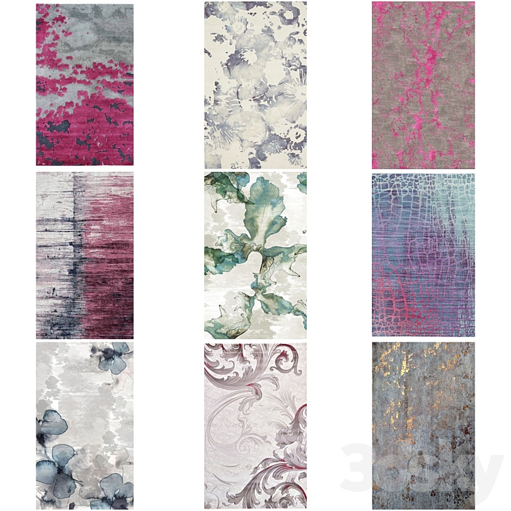 Rug texture - Rug - 3D model