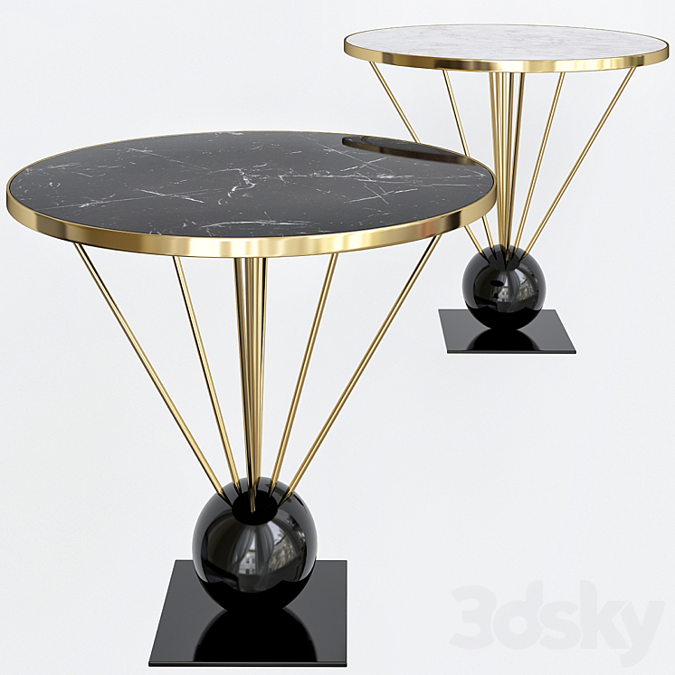 Galaxy side table - Table - 3D model