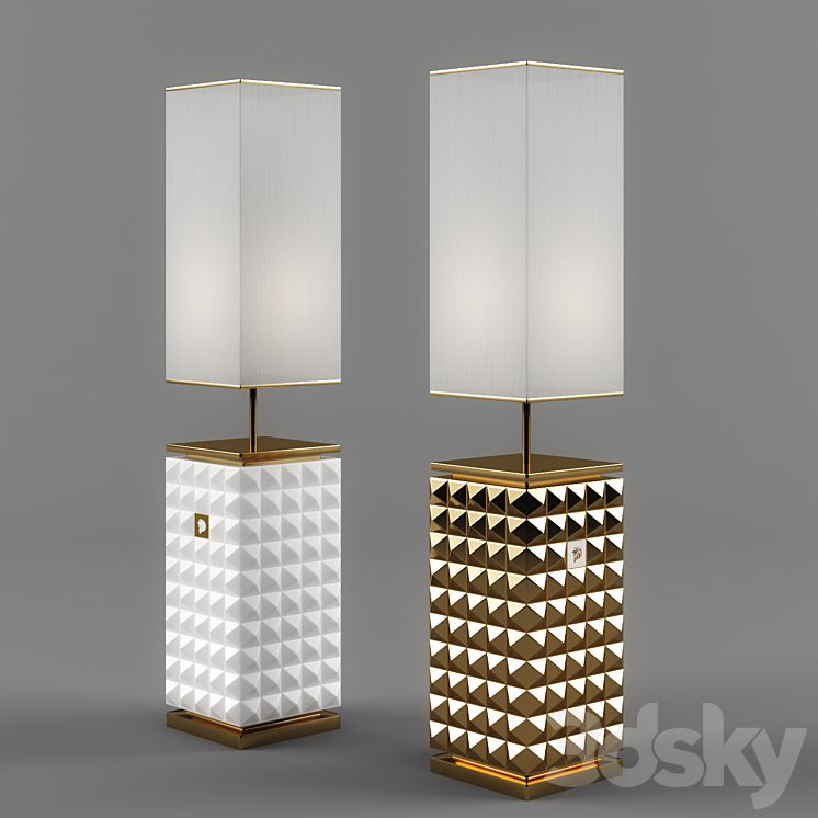 Sibilla medium lamp - Table lamp - 3D model