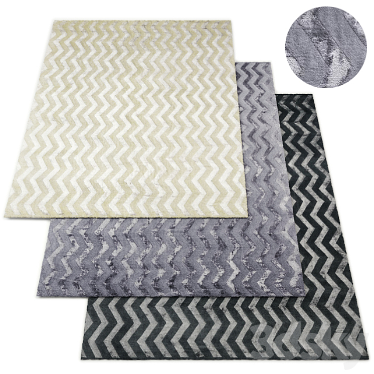 Strella Rug RH Collection - Carpets - 3D model