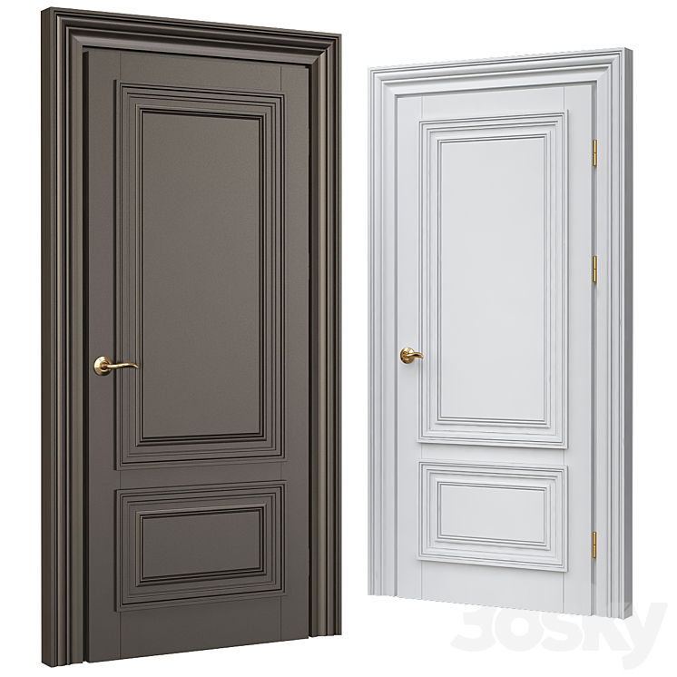Interior doors № 011 - Doors - 3D model