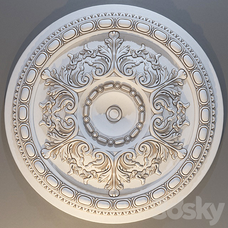 Socket: Europlast 1.56.054 - Decorative plaster - 3D model