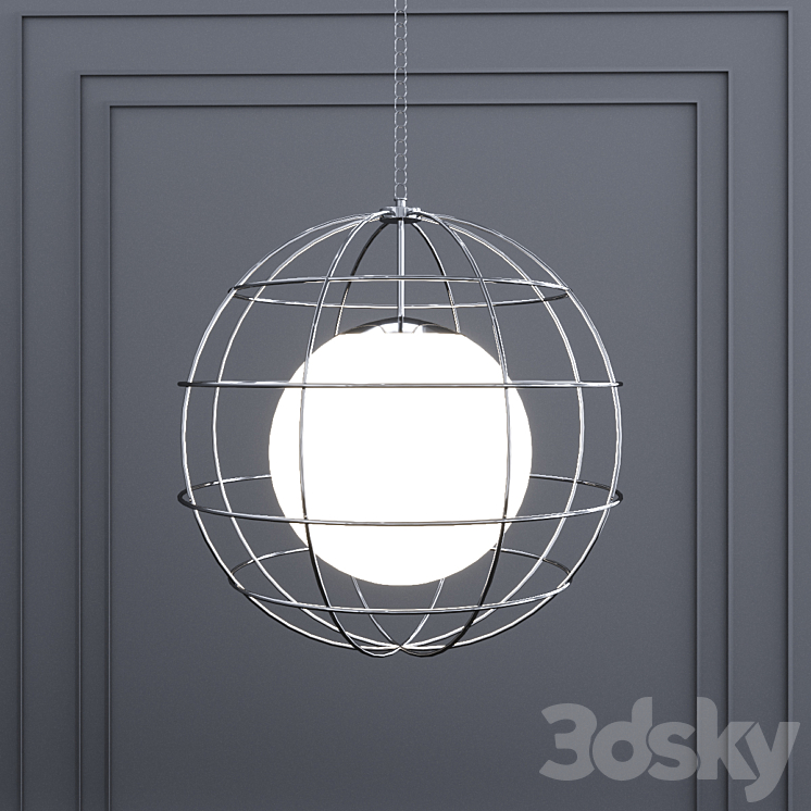 Holla - Pendant light - 3D model