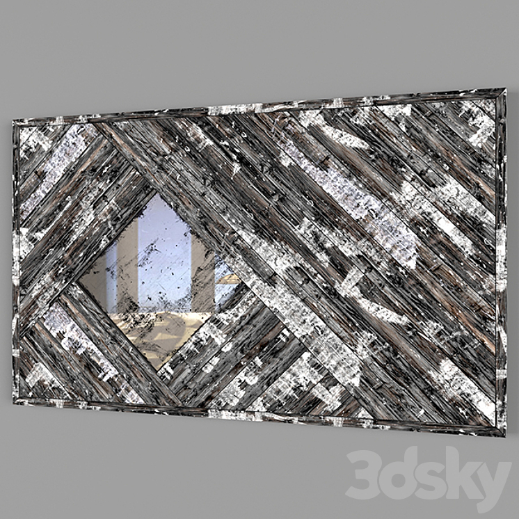 oxidized mirror - Mirror - 3D model