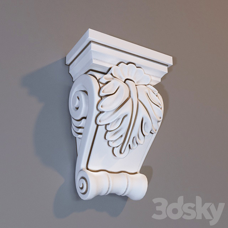 Bracket: Europlast 1.19.015 - Decorative plaster - 3D model