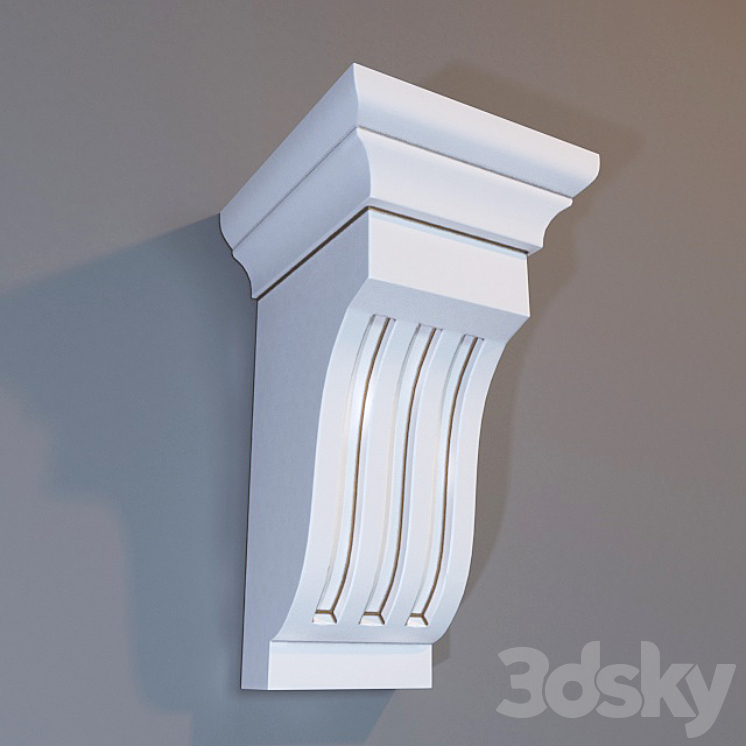 Bracket: Europlast 1.19.013 - Decorative plaster - 3D model