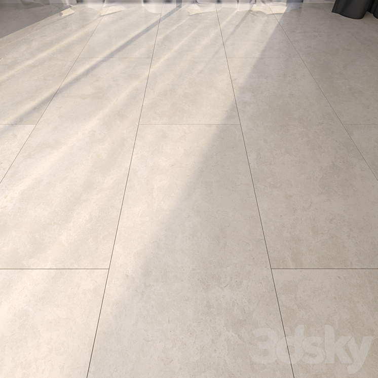 Marble Floor 253 - Tile - 3D model