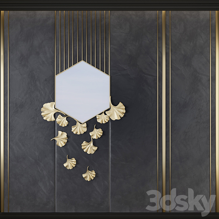 Decorative Panel Lexi 2 - Other decorative objects - 3D model
