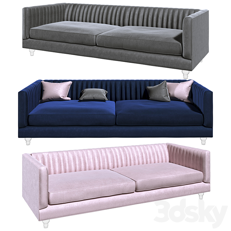 Benji sofa - Sofa - 3D model