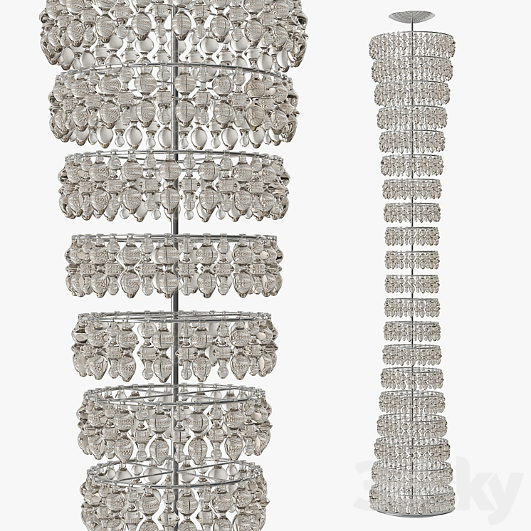 Andromeda - Fra - Pendant light - 3D model