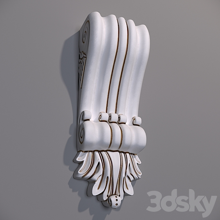 Bracket: Europlast 1.19.002 - Decorative plaster - 3D model