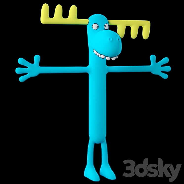 Lumpy Star Wars (Happy Tree Friends) - Toy - 3D model