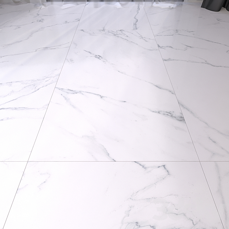 Marble Floor 351 - Tile - 3D model