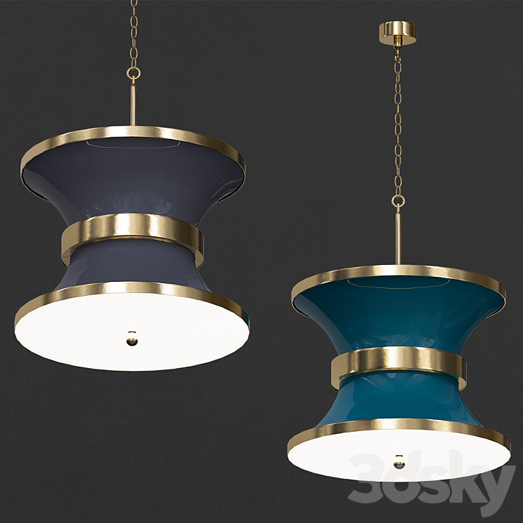 PAGODA LORENZON - Pendant light - 3D model