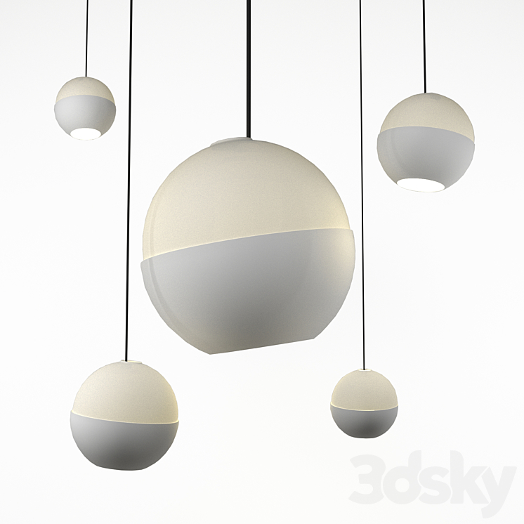 Pendant lamp bright vision - Pendant light - 3D model