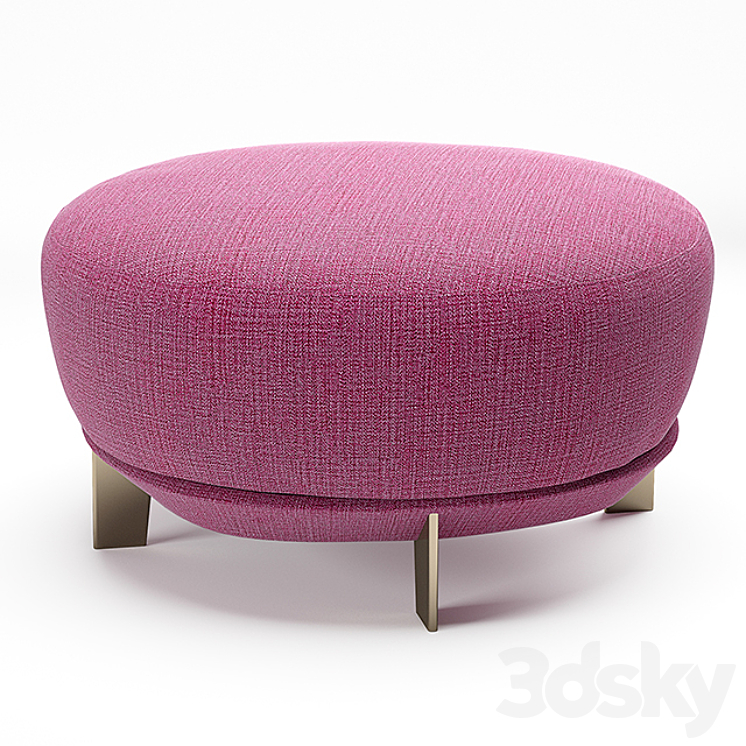Jammin Alberta Pouf - Other soft seating - 3D model
