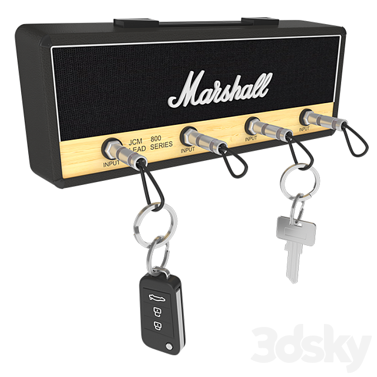 Marshall key holder - Other decorative objects - 3D model