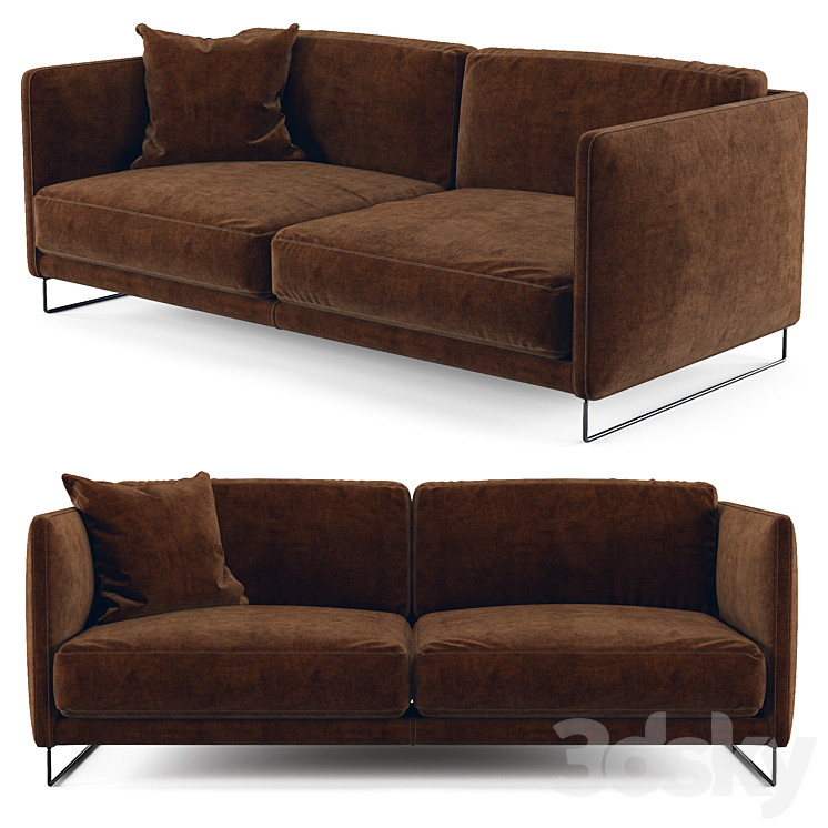 Sofa Alberta Route 66 - Sofa - 3D model