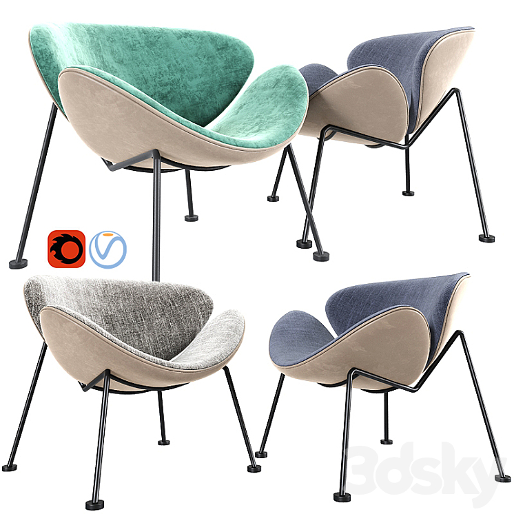 Armchair 01 - Arm chair - 3D model