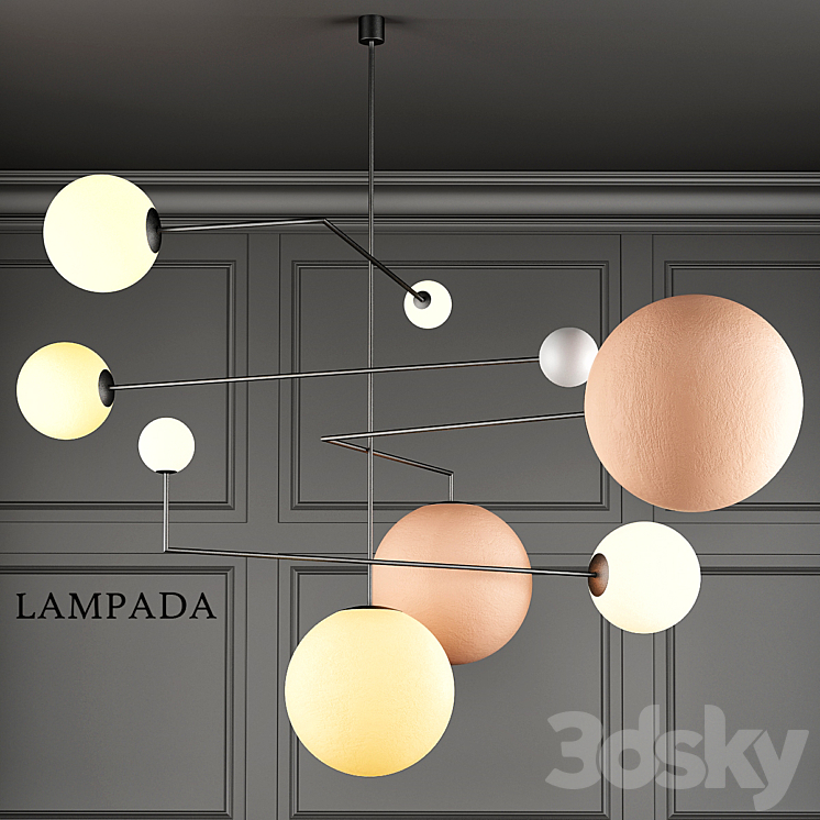 Dimore Studio LAMPADA 061 - Pendant light - 3D model
