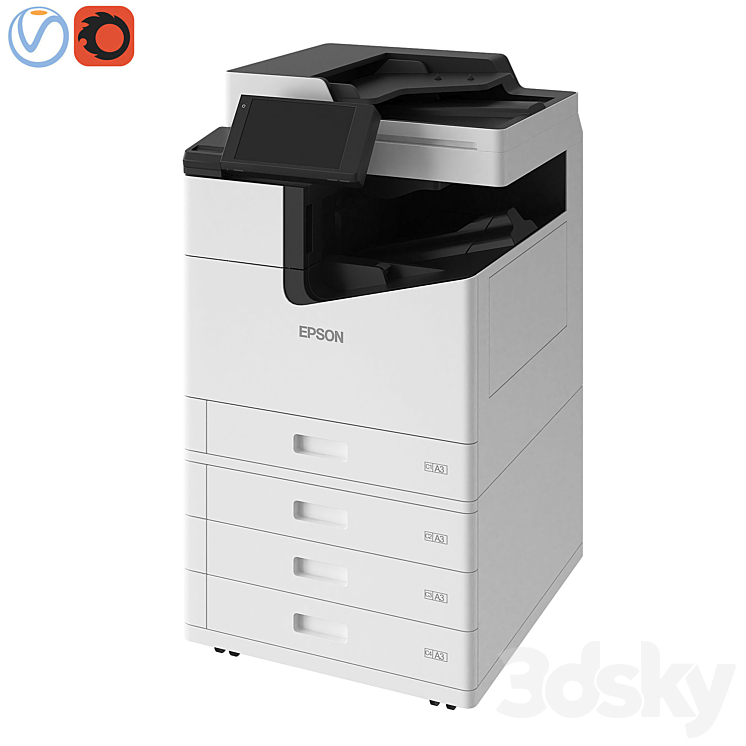 Epson WorkForce Enterprise - PC & other electronics - 3D model